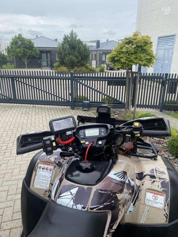 Honda TRX 2009 in Kaunas, with an engine capacity of 0.68 L and mileage of 6 thousand km for 5000 €, photo 7 on AUTOMOTO.COM.LV