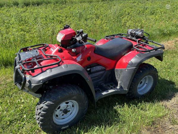 Honda TRX 2012 in Kaunas, with an engine capacity of 0.50 L and mileage of 3 thousand km for 3100 €, photo 3 on AUTOMOTO.COM.LV