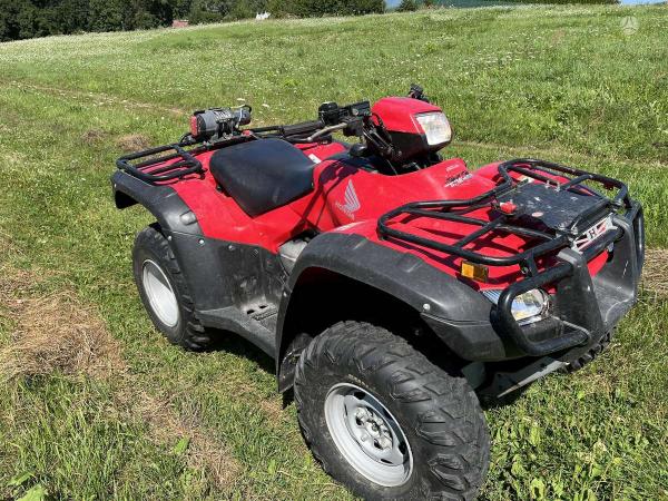 Honda TRX 2012 in Kaunas, with an engine capacity of 0.50 L and mileage of 3 thousand km for 3100 €, photo 6 on AUTOMOTO.COM.LV