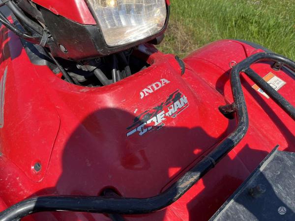 Honda TRX 2012 in Kaunas, with an engine capacity of 0.50 L and mileage of 3 thousand km for 3100 €, photo 7 on AUTOMOTO.COM.LV