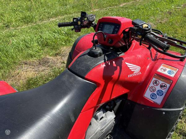 Honda TRX 2012 in Kaunas, with an engine capacity of 0.50 L and mileage of 3 thousand km for 3100 €, photo 8 on AUTOMOTO.COM.LV