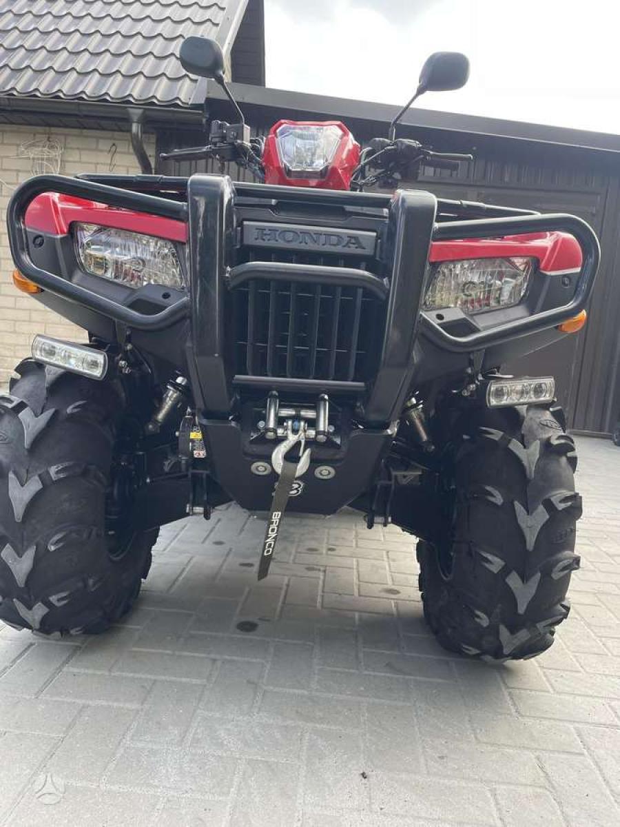 Sarkans Honda TRX 2022 Kėdainiai, ar dzinēja tilpumu 0.52 L un nobraukumu 2 tūkst. km par 10000 €, foto 6 vietnē AUTOMOTO.COM.LV