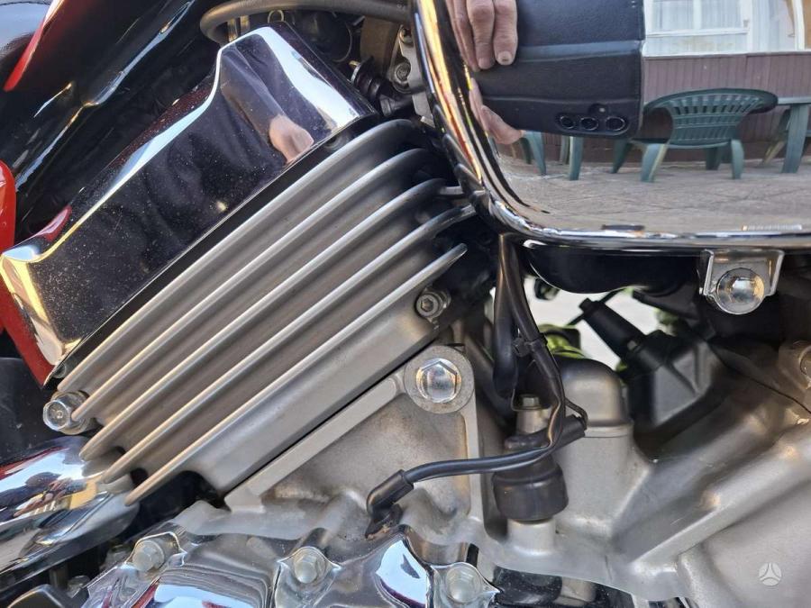 Sarkans Honda VF 1996 Palanga, ar dzinēja tilpumu 0.75 L un nobraukumu 45 tūkst. km par 3300 €, foto 9 vietnē AUTOMOTO.COM.LV