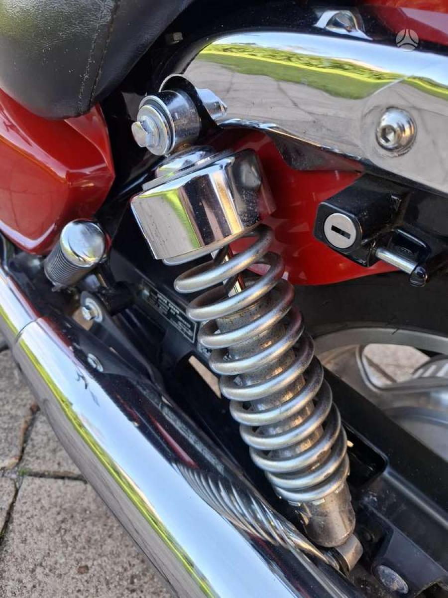 Sarkans Honda VF 1996 Palanga, ar dzinēja tilpumu 0.75 L un nobraukumu 45 tūkst. km par 3300 €, foto 14 vietnē AUTOMOTO.COM.LV