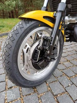 Dzeltens Honda VF 1983 Klaipėda, ar dzinēja tilpumu 0.40 L un nobraukumu 75 tūkst. km par 1000 €, foto 9 vietnē AUTOMOTO.COM.LV
