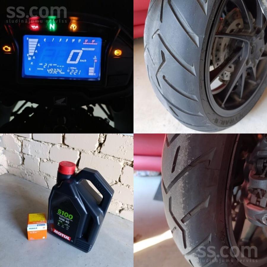 Honda VFR 800X 2015 in Riga, with an engine capacity of 0.80 L and mileage of 0 thousand km for 5900 €, photo 7 on AUTOMOTO.COM.LV