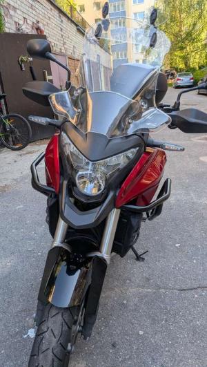 Sarkans Honda VFR 2012 Viļņa, ar dzinēja tilpumu 1.24 L un nobraukumu 64 tūkst. km par 6500 €, foto 9 vietnē AUTOMOTO.COM.LV