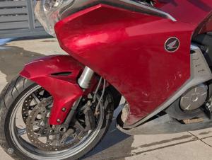 Красный Хонда VFR 2014 в Каунас, объемом двигателя 1.20 л и пробегом 30 тыс. км за 5200 €, фото 11 на AUTOMOTO.COM.LV