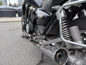 Black Honda VT 1984 in Vilnius, with an engine capacity of 0.74 L and mileage of 0 thousand km for 1600 €, photo 11 on AUTOMOTO.COM.LV