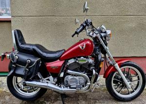 Black Honda VT Shadow 1986 in Kaunas, with an engine capacity of 0.50 L and mileage of 34 thousand km for 1650 €, photo  on AUTOMOTO.COM.LV
