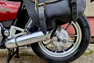 Black Honda VT Shadow 1986 in Kaunas, with an engine capacity of 0.50 L and mileage of 34 thousand km for 1650 €, photo 9 on AUTOMOTO.COM.LV