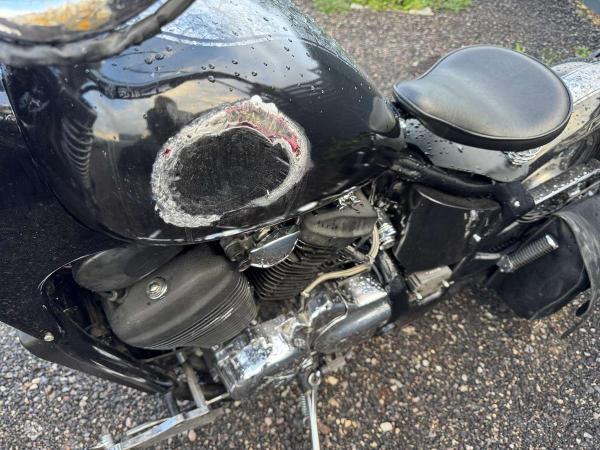 Melns Honda VT Shadow 1988 Kauņa, ar dzinēja tilpumu 0.58 L un nobraukumu 5 tūkst. km par 1450 €, foto 7 vietnē AUTOMOTO.COM.LV