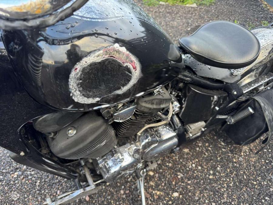 Melns Honda VT Shadow 1988 Kauņa, ar dzinēja tilpumu 0.58 L un nobraukumu 5 tūkst. km par 1450 €, foto 7 vietnē AUTOMOTO.COM.LV