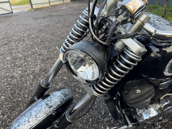 Melns Honda VT Shadow 1988 Kauņa, ar dzinēja tilpumu 0.58 L un nobraukumu 5 tūkst. km par 1450 €, foto 11 vietnē AUTOMOTO.COM.LV