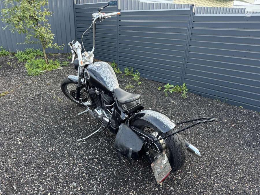 Melns Honda VT Shadow 1988 Kauņa, ar dzinēja tilpumu 0.58 L un nobraukumu 5 tūkst. km par 1450 €, foto 12 vietnē AUTOMOTO.COM.LV