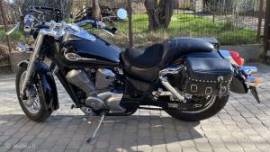 Black Honda VT Shadow 1997 in Vilnius, with an engine capacity of 0.75 L and mileage of 28 thousand km for 3150 €, photo 5 on AUTOMOTO.COM.LV