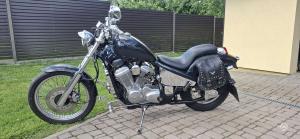 Black Honda VT Shadow 1999 in Marijampole, with an engine capacity of 0.60 L and mileage of 39 thousand km for 3600 €, photo 3 on AUTOMOTO.COM.LV