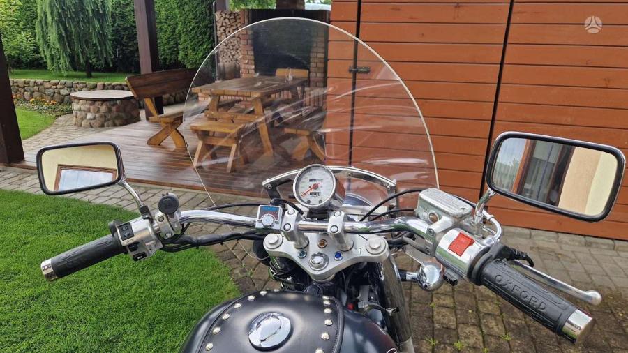 Melns Honda VT Shadow 2002 Anykščiai, ar dzinēja tilpumu 1.10 L un nobraukumu 41 tūkst. km par 4150 €, foto 7 vietnē AUTOMOTO.COM.LV