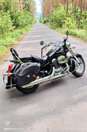 Black Honda VT Shadow 2002 in Vilnius, with an engine capacity of 0.80 L and mileage of 37 thousand km for 3600 €, photo  on AUTOMOTO.COM.LV