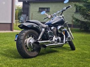 Черный Хонда VT Shadow 2003 в Вильнюс, объемом двигателя 0.75 л и пробегом 23 тыс. км за 3300 €, фото 3 на AUTOMOTO.COM.LV