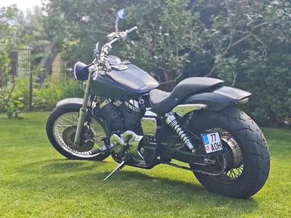 Черный Хонда VT Shadow 2003 в Вильнюс, объемом двигателя 0.75 л и пробегом 23 тыс. км за 3300 €, фото 4 на AUTOMOTO.COM.LV