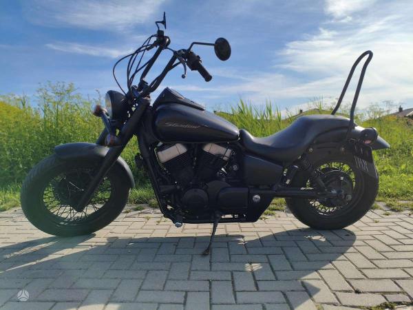 Melns Honda VT Shadow 2014 Klaipėda, ar dzinēja tilpumu 0.75 L un nobraukumu 33 tūkst. km par 6200 €, foto 1 vietnē AUTOMOTO.COM.LV