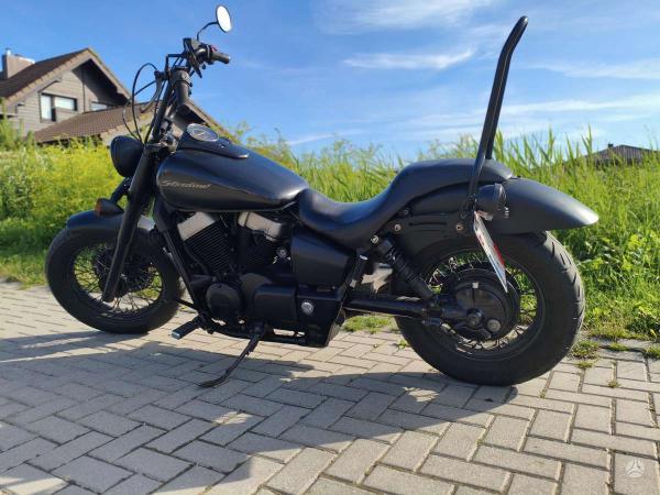 Melns Honda VT Shadow 2014 Klaipėda, ar dzinēja tilpumu 0.75 L un nobraukumu 33 tūkst. km par 6200 €, foto 2 vietnē AUTOMOTO.COM.LV