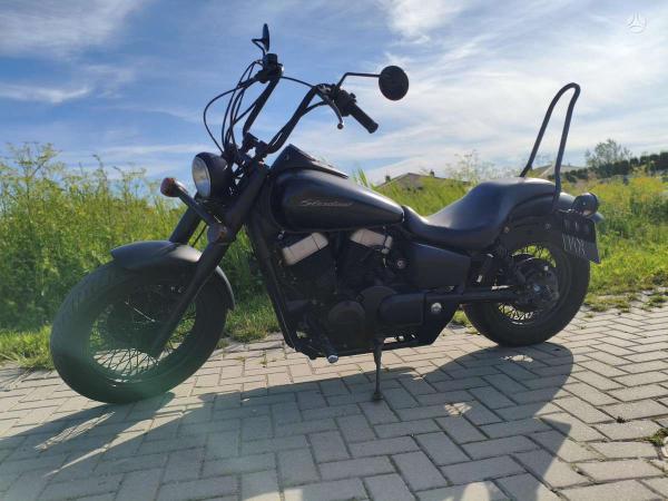 Melns Honda VT Shadow 2014 Klaipėda, ar dzinēja tilpumu 0.75 L un nobraukumu 33 tūkst. km par 6200 €, foto 3 vietnē AUTOMOTO.COM.LV