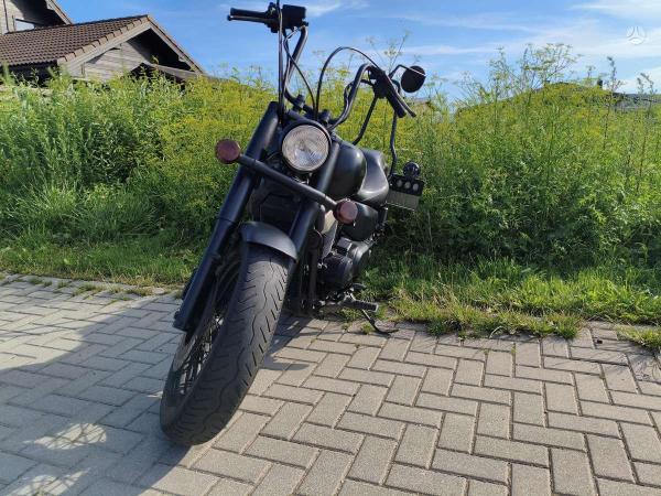 Melns Honda VT Shadow 2014 Klaipėda, ar dzinēja tilpumu 0.75 L un nobraukumu 33 tūkst. km par 6200 €, foto 5 vietnē AUTOMOTO.COM.LV