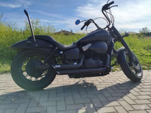 Black Honda VT Shadow 2014 in Klaipeda, with an engine capacity of 0.75 L and mileage of 33 thousand km for 6200 €, photo 7 on AUTOMOTO.COM.LV