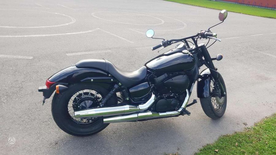 Melns Honda VT Shadow 2015 Klaipėda, ar dzinēja tilpumu 0.75 L un nobraukumu 19 tūkst. km par 4800 €, foto 6 vietnē AUTOMOTO.COM.LV