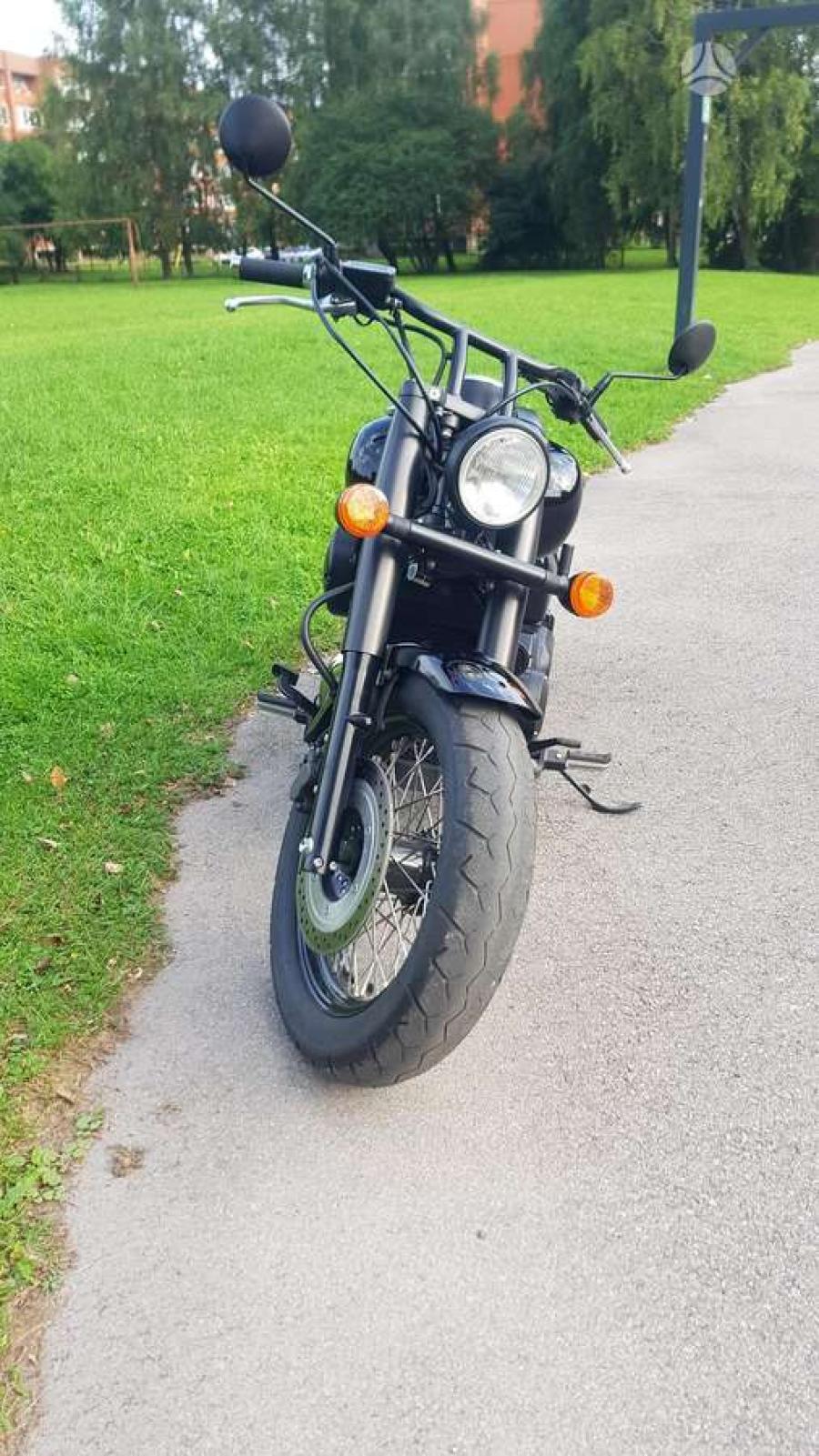 Melns Honda VT Shadow 2015 Klaipėda, ar dzinēja tilpumu 0.75 L un nobraukumu 19 tūkst. km par 4800 €, foto 7 vietnē AUTOMOTO.COM.LV