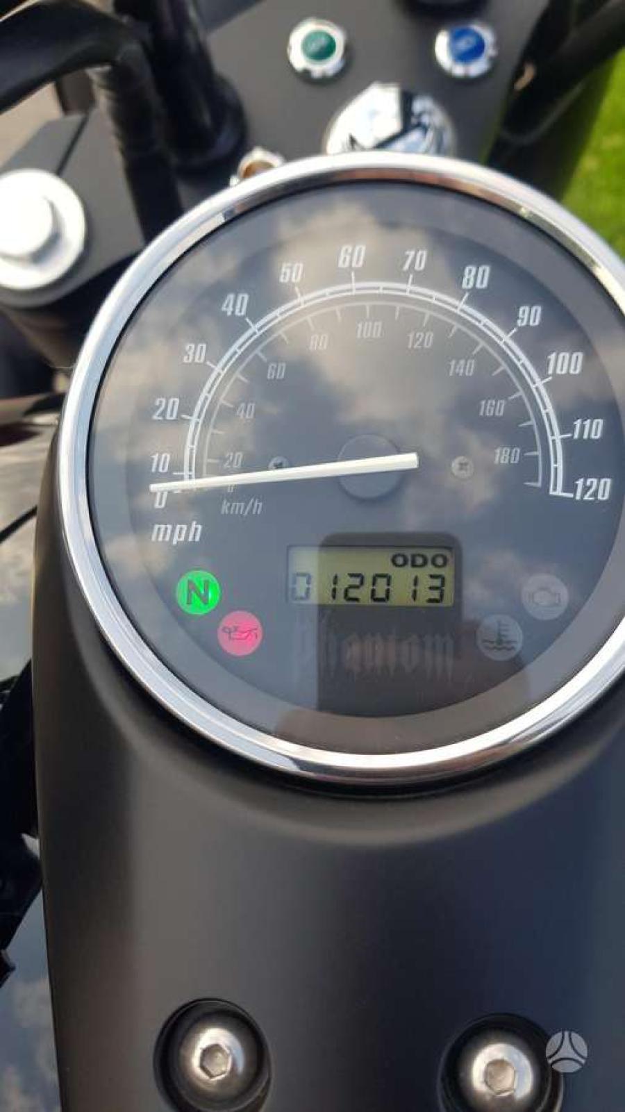 Melns Honda VT Shadow 2015 Klaipėda, ar dzinēja tilpumu 0.75 L un nobraukumu 19 tūkst. km par 4800 €, foto 10 vietnē AUTOMOTO.COM.LV