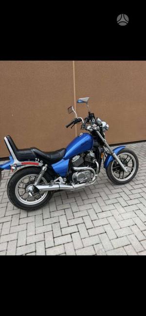 Blue Honda VT Shadow 1986 in Panevezys, with an engine capacity of 0.50 L and mileage of 24 thousand km for 1100 €, photo 5 on AUTOMOTO.COM.LV