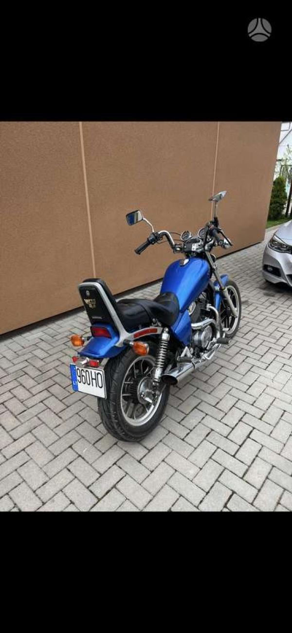 Blue Honda VT Shadow 1986 in Panevezys, with an engine capacity of 0.50 L and mileage of 24 thousand km for 1100 €, photo 5 on AUTOMOTO.COM.LV
