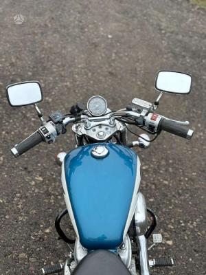Blue Honda VT Shadow 1995 in Ukmerge, with an engine capacity of 0.60 L and mileage of 54 thousand km for 1150 €, photo 6 on AUTOMOTO.COM.LV