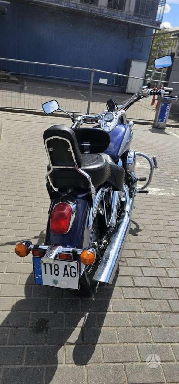 Zils Honda VT Shadow 2001 Viļņa, ar dzinēja tilpumu 0.75 L un nobraukumu 47 tūkst. km par 3600 €, foto 2 vietnē AUTOMOTO.COM.LV
