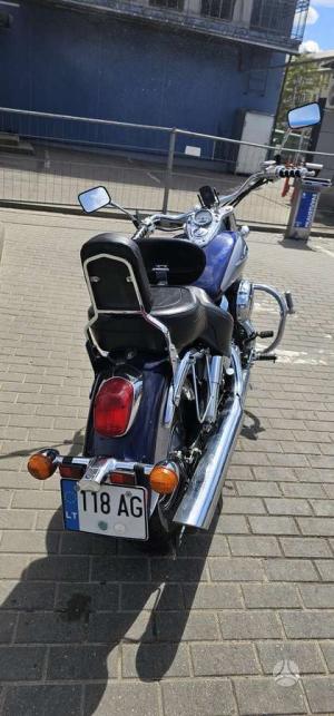 Blue Honda VT Shadow 2001 in Vilnius, with an engine capacity of 0.75 L and mileage of 47 thousand km for 3600 €, photo 3 on AUTOMOTO.COM.LV