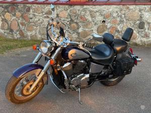 Blue Honda VT Shadow 2001 in Vilnius, with an engine capacity of 0.75 L and mileage of 47 thousand km for 3600 €, photo 19 on AUTOMOTO.COM.LV