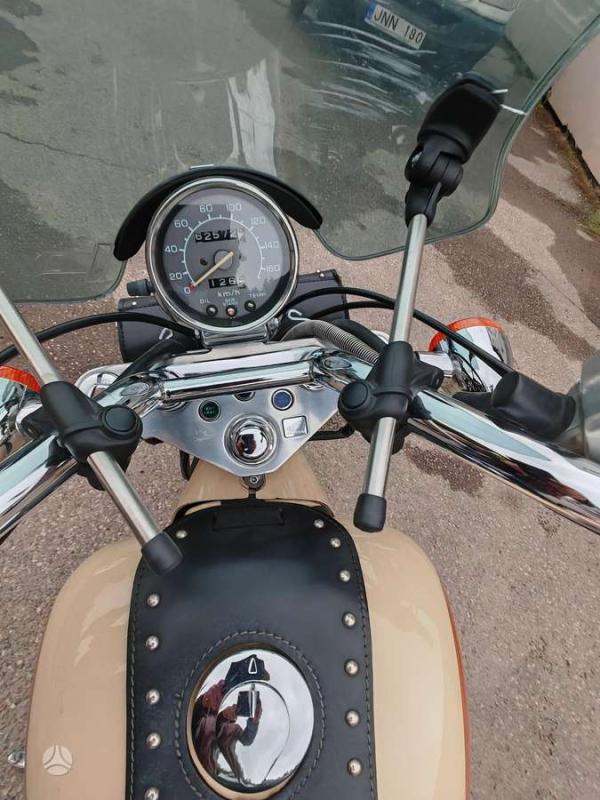 Brown Honda VT Shadow 1992 in Vilnius, with an engine capacity of 0.60 L and mileage of 63 thousand km for 2250 €, photo 7 on AUTOMOTO.COM.LV