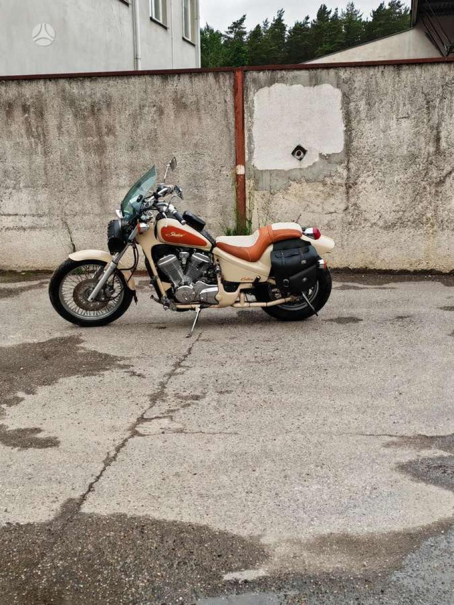 Brown Honda VT Shadow 1992 in Vilnius, with an engine capacity of 0.60 L and mileage of 63 thousand km for 2250 €, photo 12 on AUTOMOTO.COM.LV