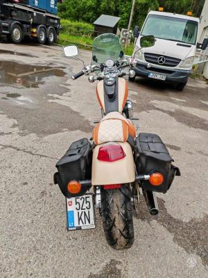 Brown Honda VT Shadow 1992 in Vilnius, with an engine capacity of 0.60 L and mileage of 63 thousand km for 2250 €, photo 17 on AUTOMOTO.COM.LV