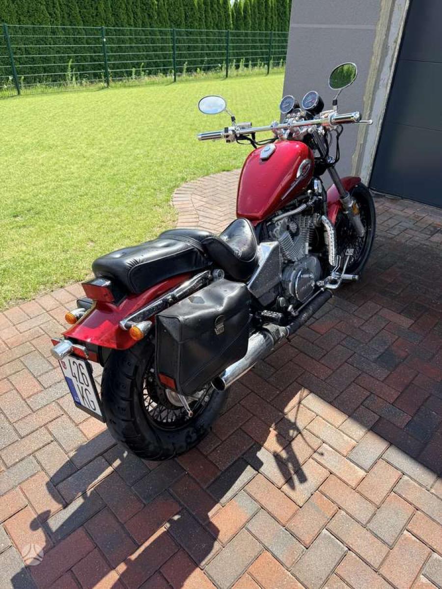 Honda VT Shadow 1989 in Siauliai, with an engine capacity of 0.80 L and mileage of 29 thousand km for 2000 €, photo 6 on AUTOMOTO.COM.LV