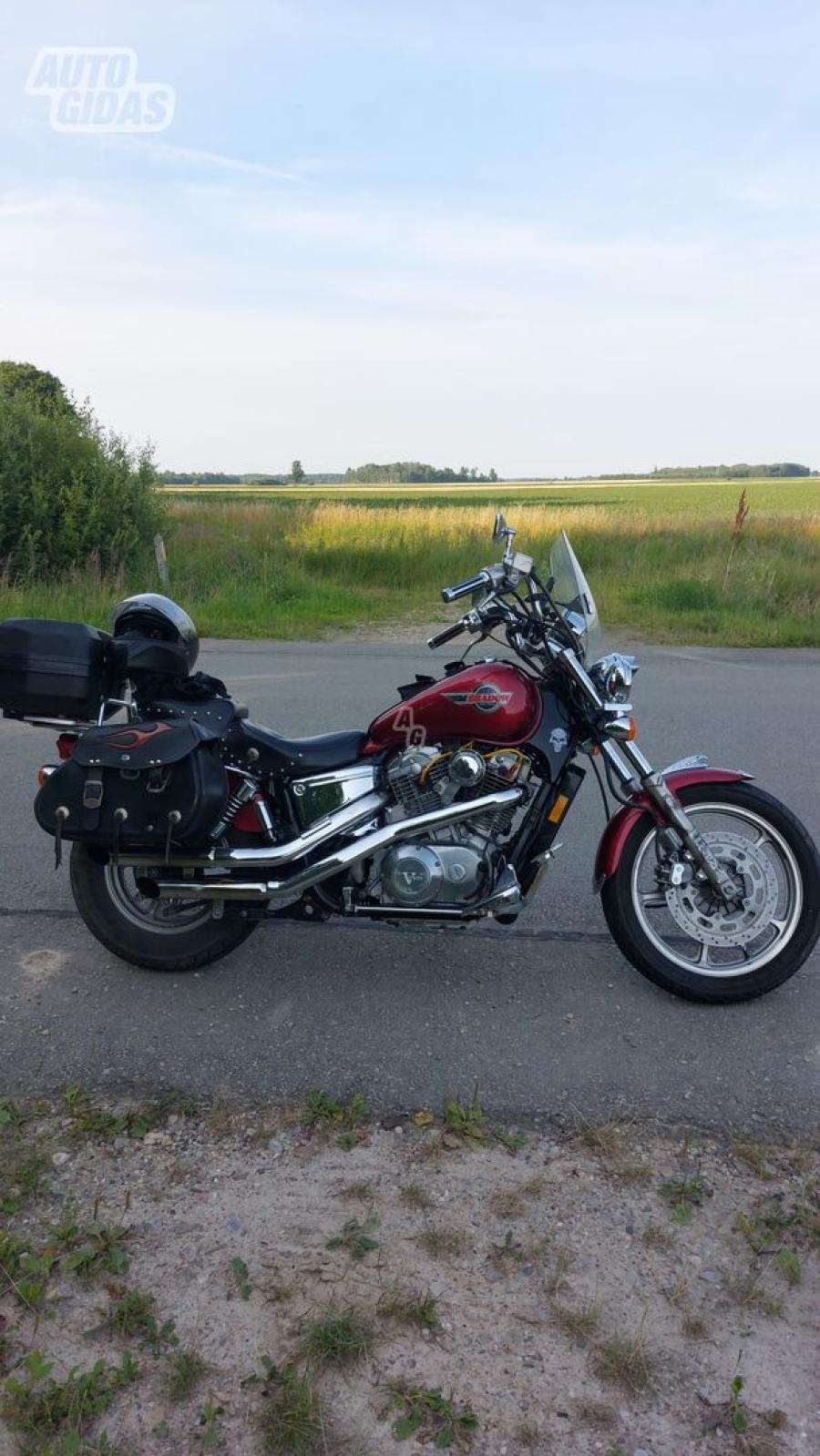 Honda VT Shadow 1994 in Vilnius, with an engine capacity of 1.10 L and mileage of 60 thousand km for 3100 €, photo 1 on AUTOMOTO.COM.LV