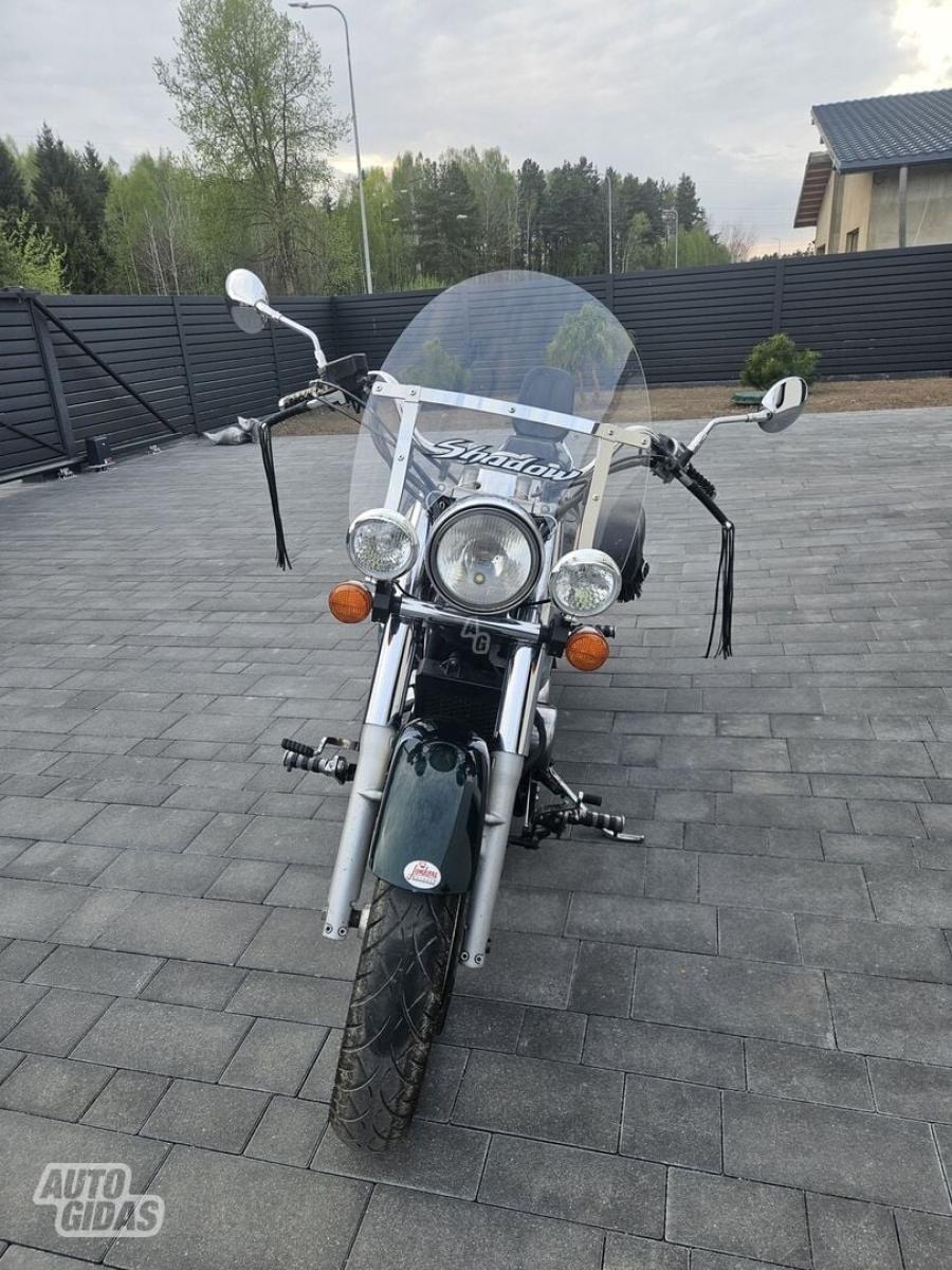 Honda VT Shadow 1998 in Mazeikiai, with an engine capacity of 0.75 L and mileage of 0 thousand km for 3000 €, photo 3 on AUTOMOTO.COM.LV