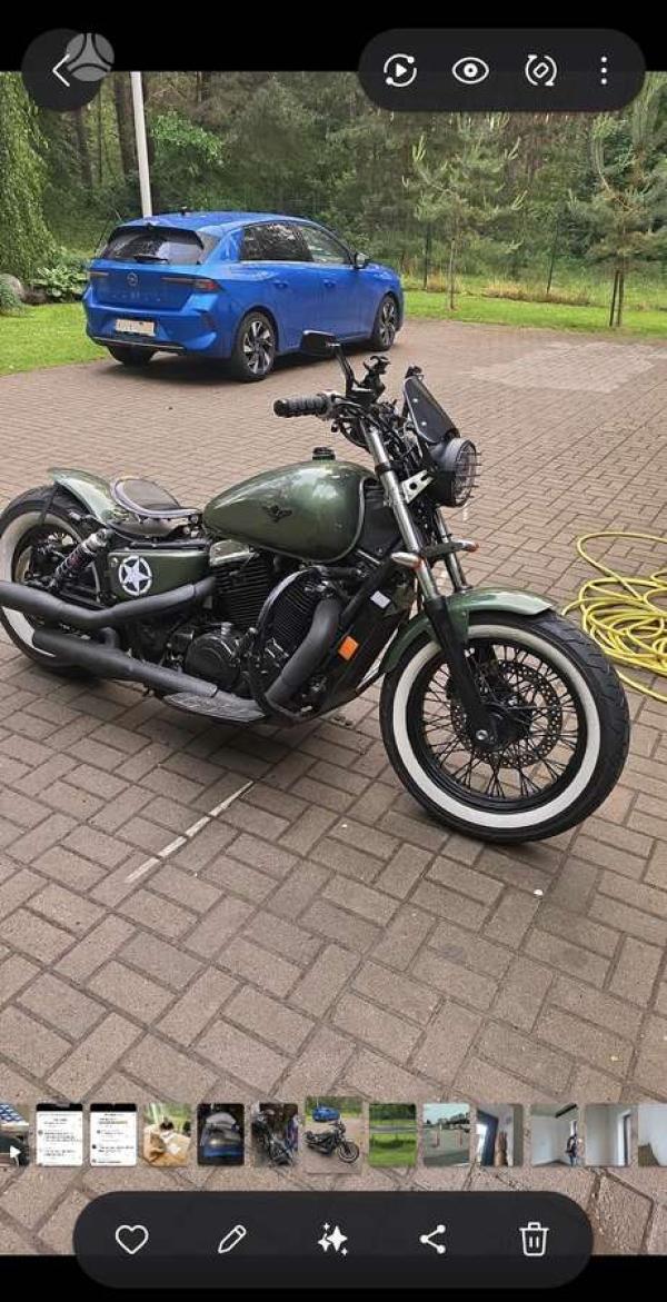 Honda VT Shadow 1998 in Kaunas, with an engine capacity of 1.10 L and mileage of 32 thousand km for 2350 €, photo 5 on AUTOMOTO.COM.LV