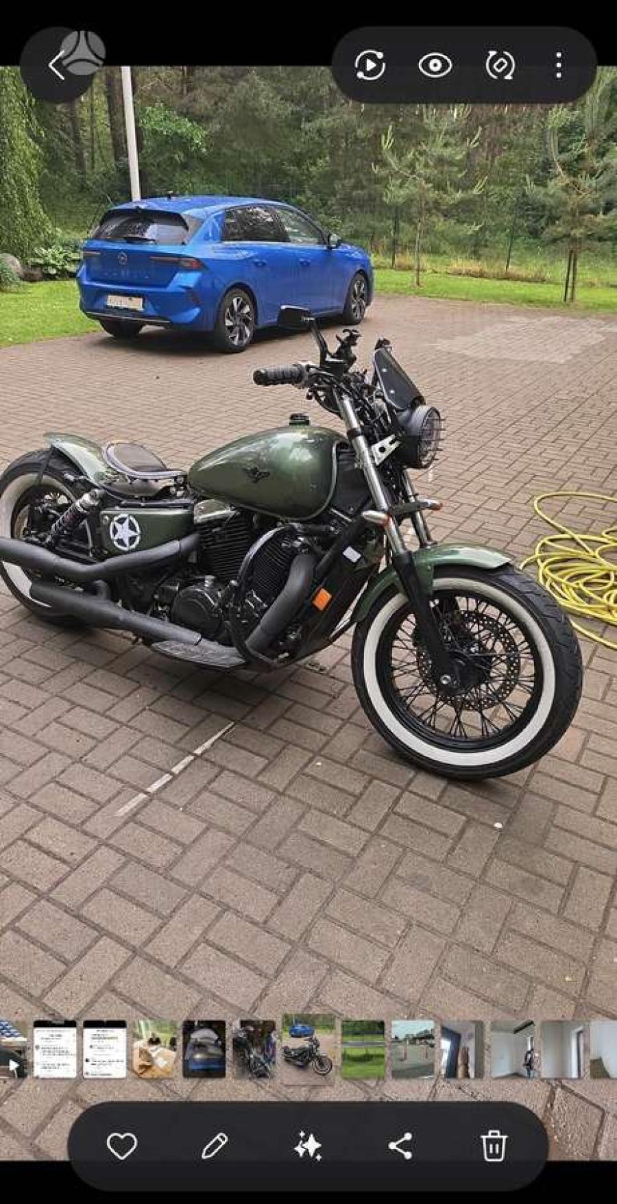 Honda VT Shadow 1998 in Kaunas, with an engine capacity of 1.10 L and mileage of 32 thousand km for 2350 €, photo 6 on AUTOMOTO.COM.LV