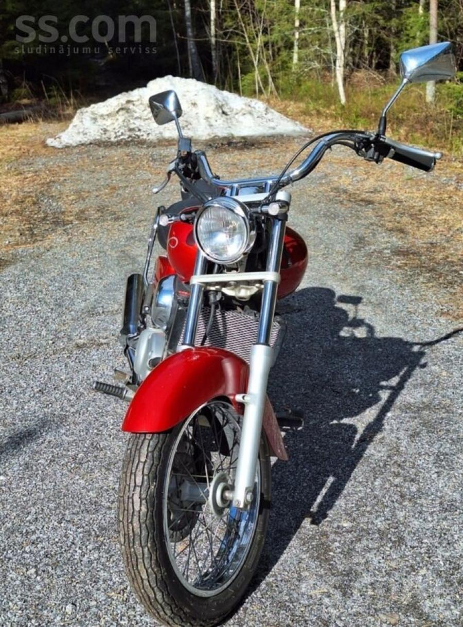 Honda VT Shadow 1999 in Riga, with an engine capacity of 0.13 L and mileage of 0 thousand km for 3300 €, photo 1 on AUTOMOTO.COM.LV