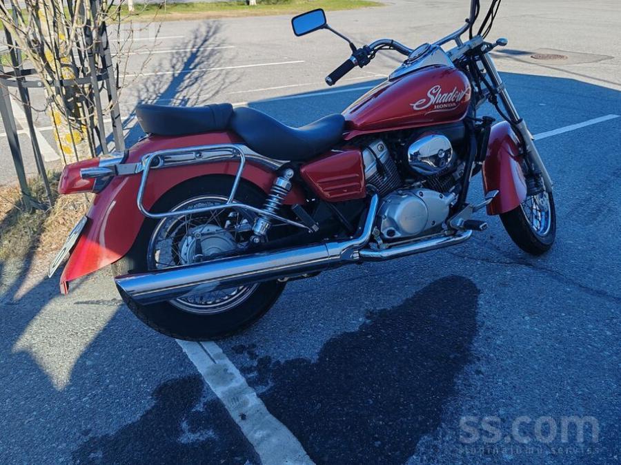 Honda VT Shadow 1999 in Riga, with an engine capacity of 0.13 L and mileage of 0 thousand km for 3300 €, photo 6 on AUTOMOTO.COM.LV