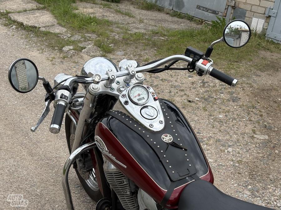 Honda VT Shadow 2002 in Marijampole, with an engine capacity of 0.75 L and mileage of 42 thousand km for 2600 €, photo 8 on AUTOMOTO.COM.LV